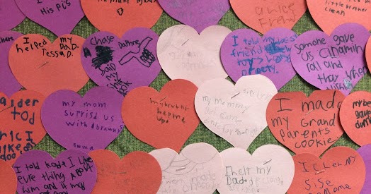 finding ways to spread love