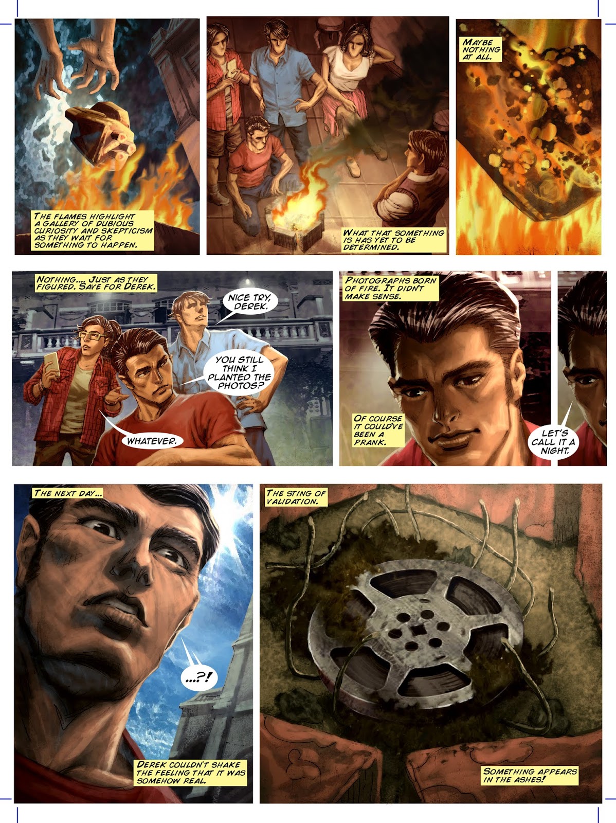 Art and Life: JC Wong: Movie Adaptation Graphic Novel: Afterimages (2014)