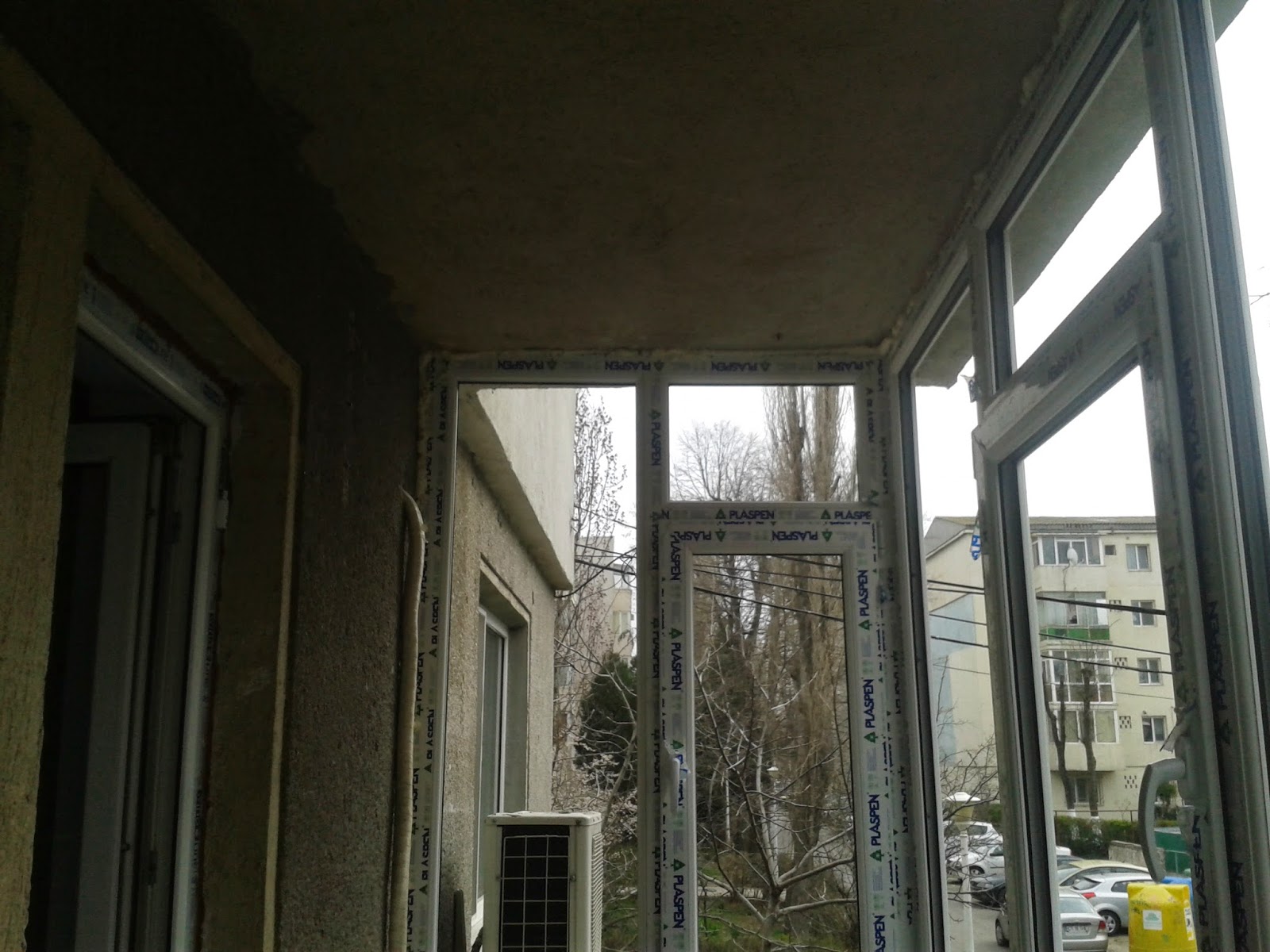 Termopane, tamplarie PVC si service: Balcon tamplarie PVC