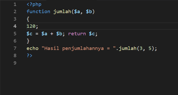 BELAJAR PHP (PART 12) : Function