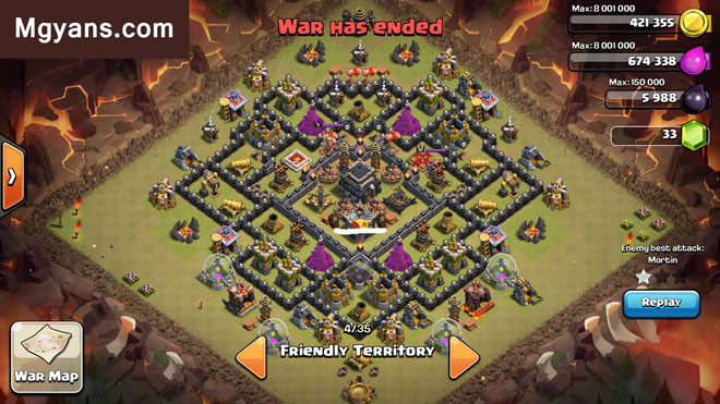 Cara Menyusun Strategi War Base TH 9 Terkuat Anti GOWIPE Anti Naga Anti ...