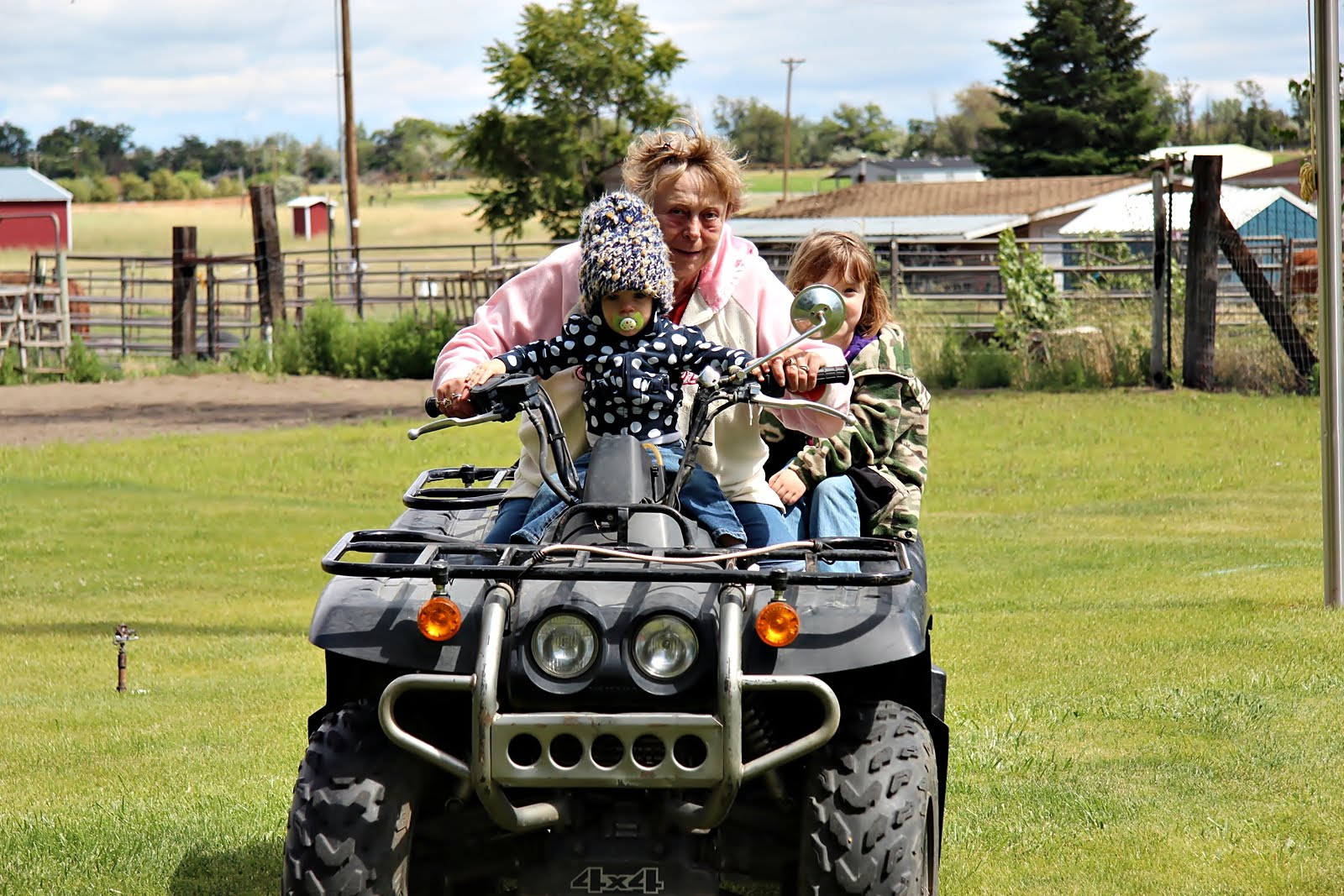 Pill Family...All about us: 4 Wheeler Fun
