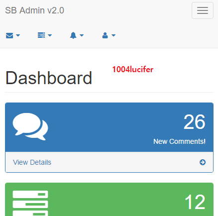 [Bootstrap] 'SB Admin 2' Template 네비(navigation menu) 버그 수정