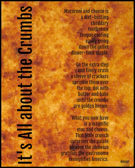 Random Noodling: Poetry Friday--It's National Mac and Cheese Day!