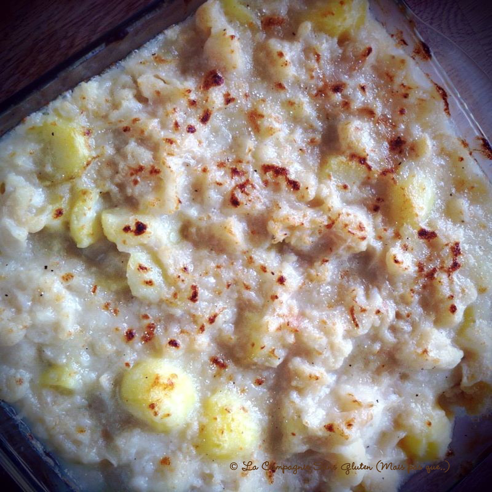 Gratin de légumes à la béchamel (sans gluten, sans lait) - La Compagnie ...