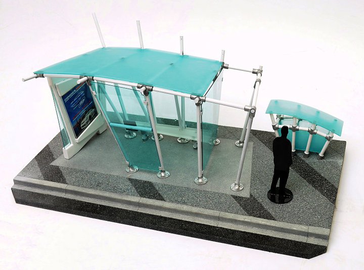 ZUBdesign: Toronto Bus Shelter Concept