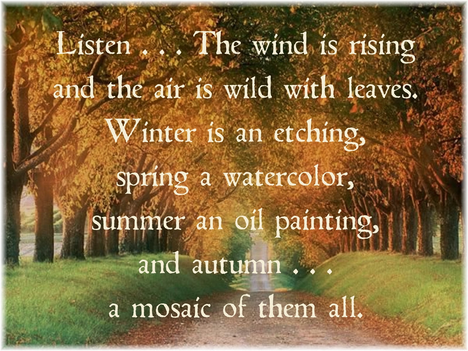 ~ The Feathered Nest ~: Looking forward to fall...