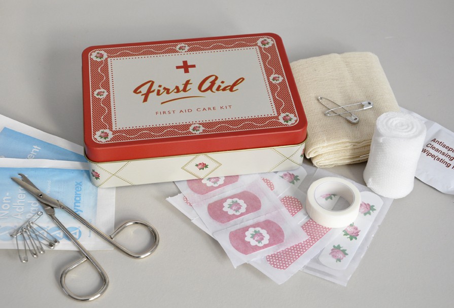 You are In Good Company: GOODIES - Vintage First Aid Kit