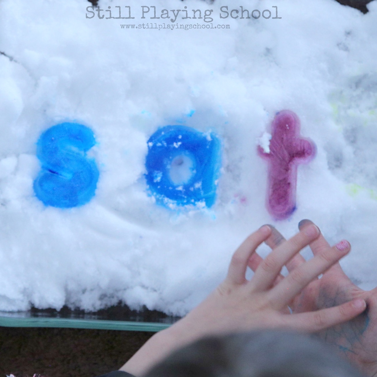 Ice Alphabet | Still Playing School