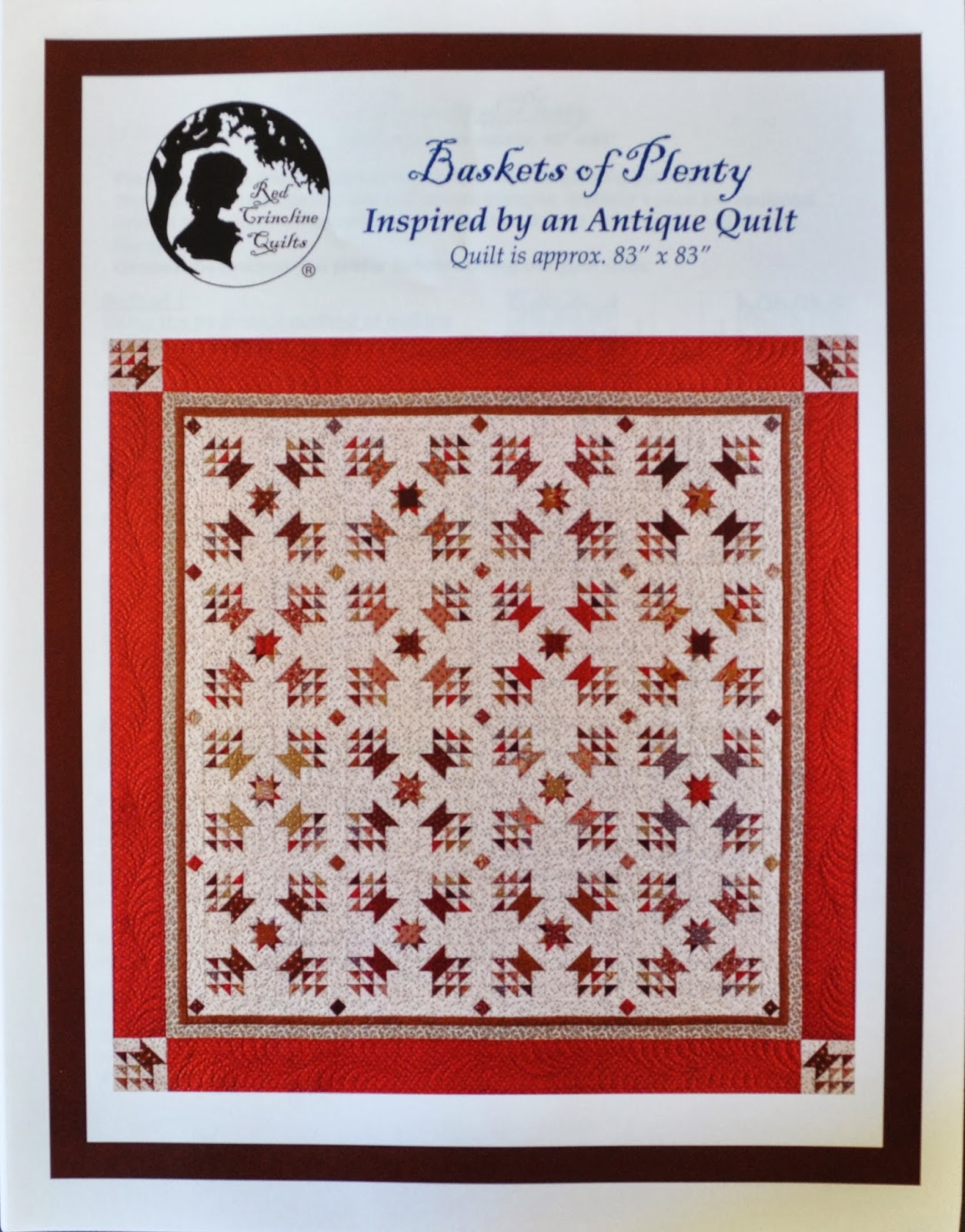 Fat Quarters Quilt Shop: Patterns from Red Crinoline Quilts...