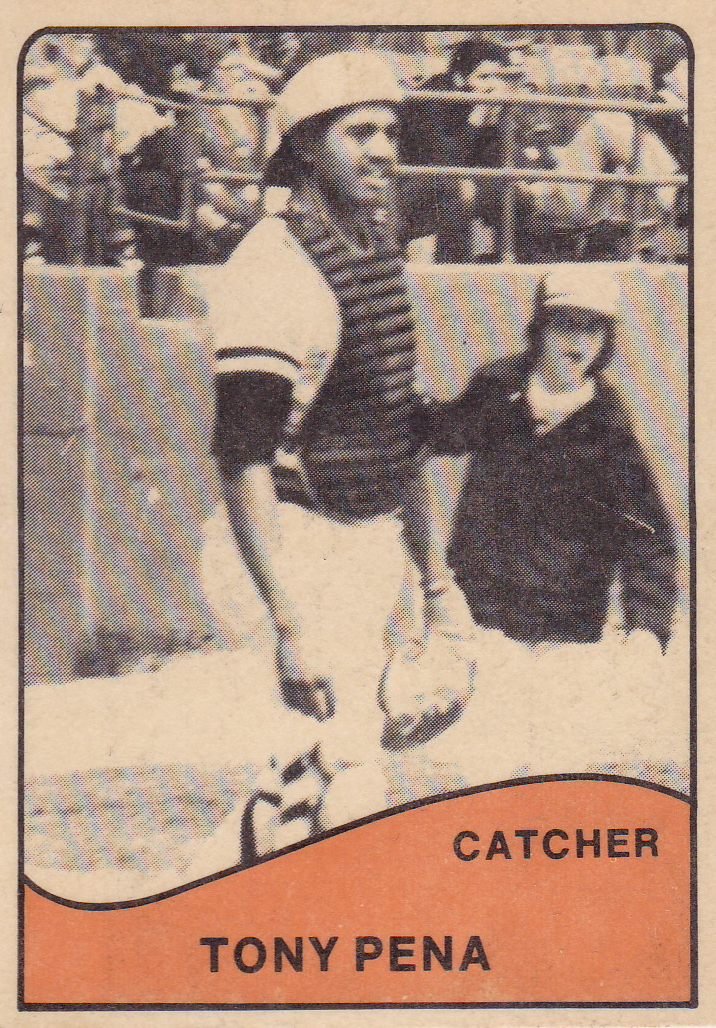 Number 5 Type Collection: 1979 TCMA Buffalo Bisons Baseball #5, Tony Pena