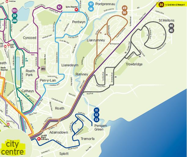 Great British Bus Routes: 30: Cardiff - Newport