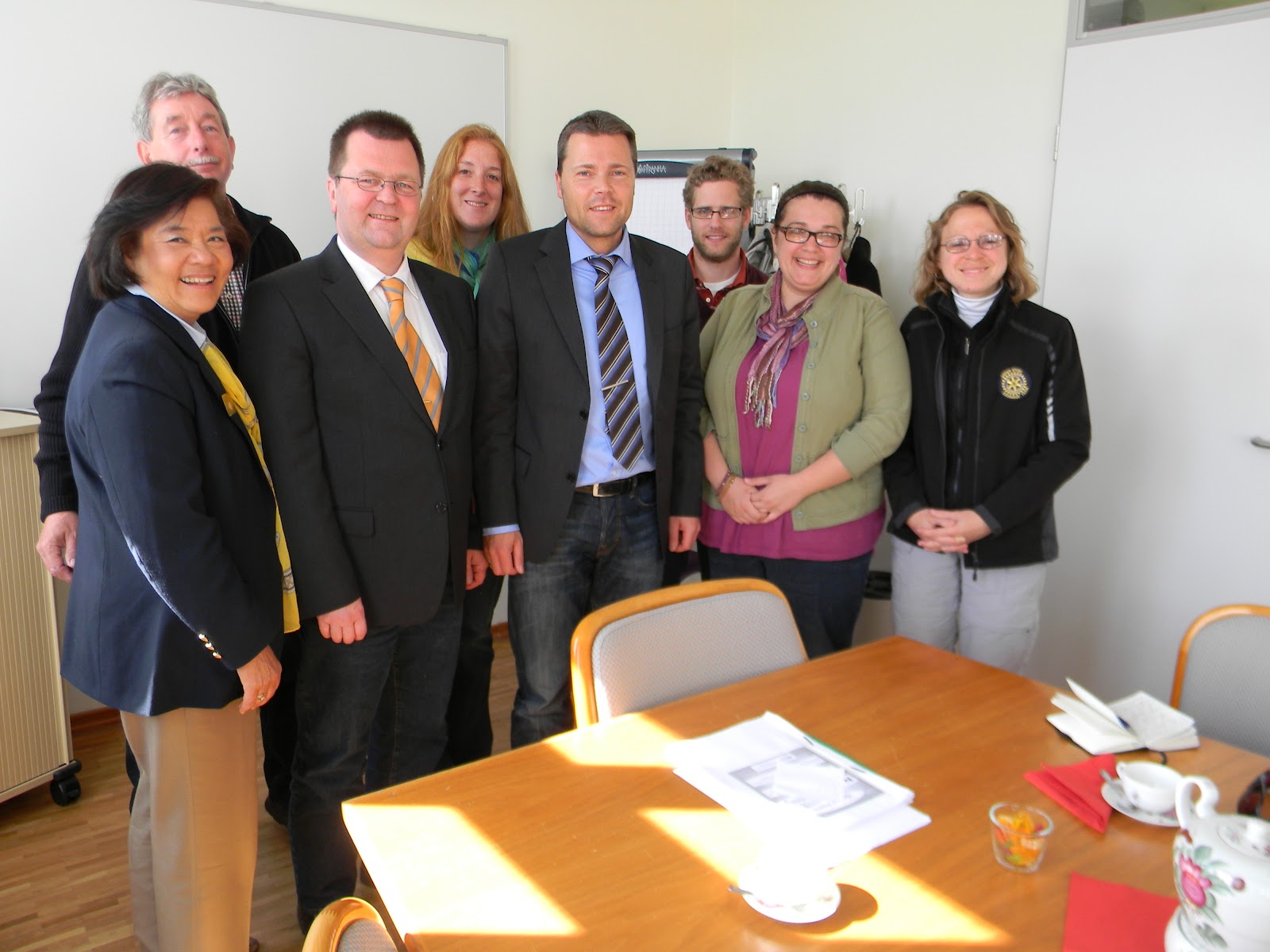 Rotary District 7870's Germany GSE Team