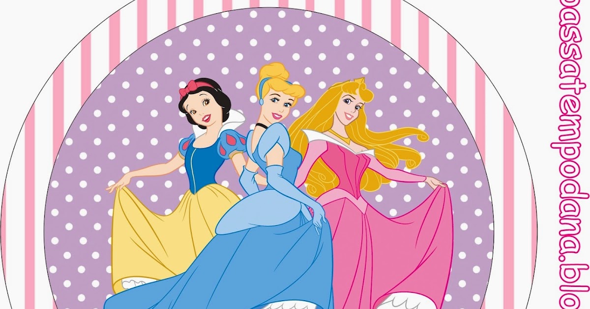 Disney Princess Birthday: Free Printable Cupcake Wrappers and Toppers ...