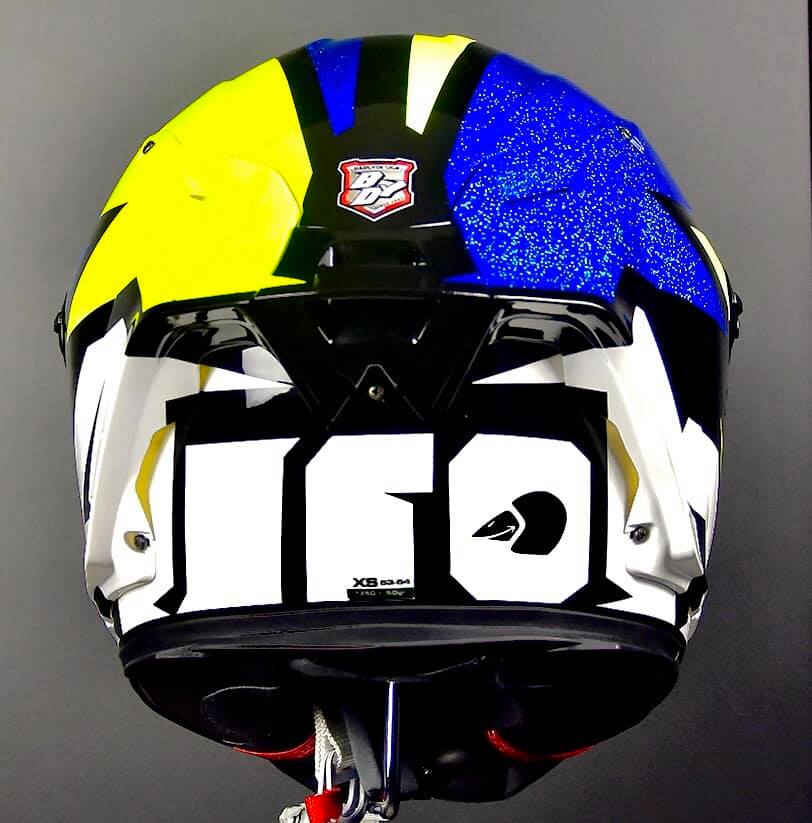 Racing Helmets Garage: Airoh GP550 A.Locatelli 2019 by Bargy Design