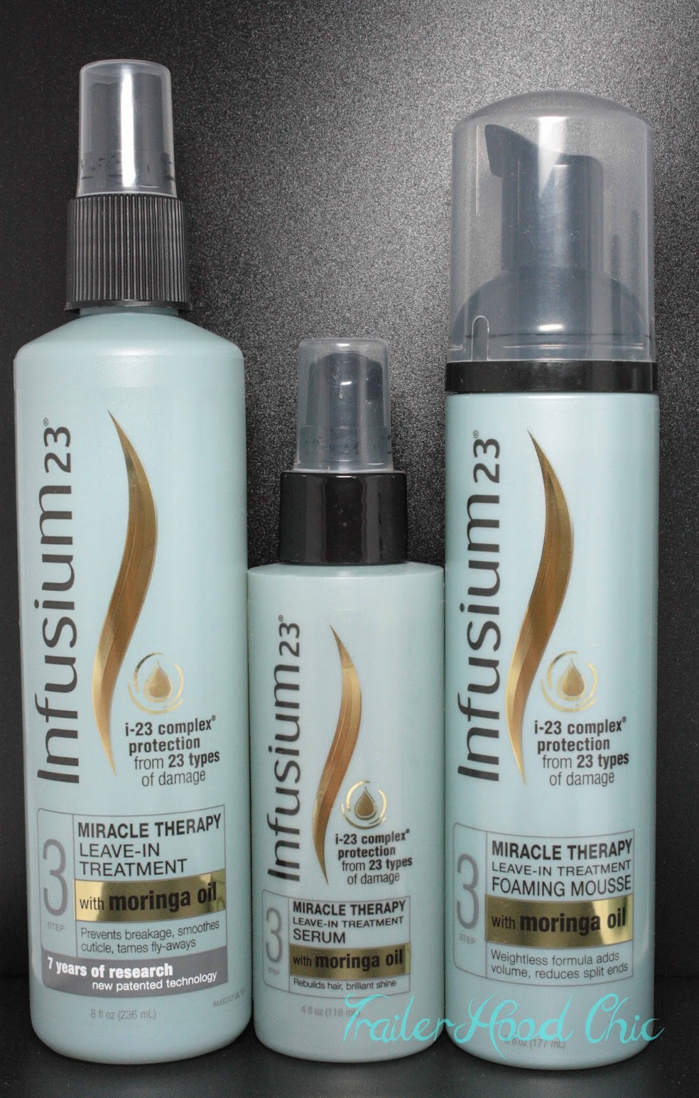 TrailerHood Chic: Infusium 23's New Miracle Therapy Collection