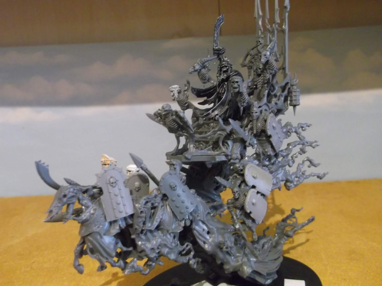 Goblin Lee's Miniatures Blog. : AOS: Tomb Kings/Death army conversions.