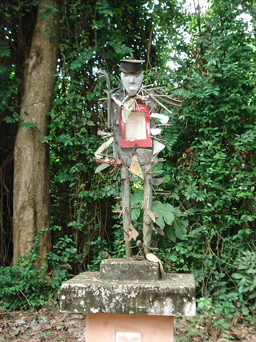 OUIDAH, BENIN - THE BIRTHPLACE OF VOODOO AND THEIR ANNUAL VOODOO FESTIVAL