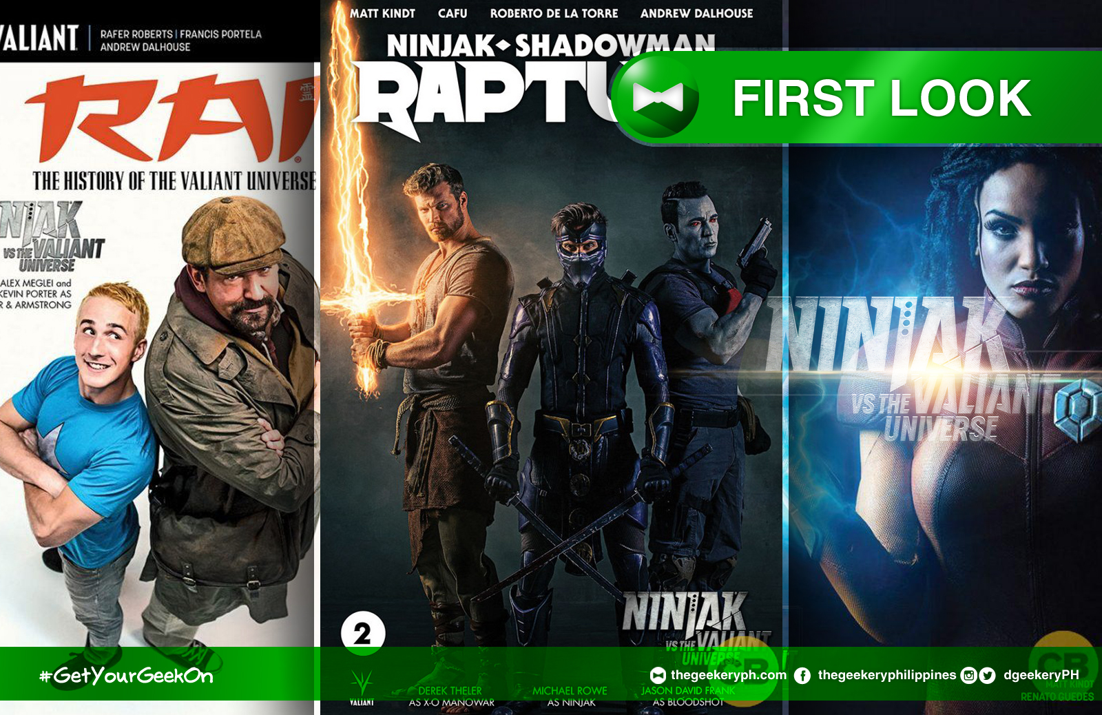 Valiant debuts Ninjak Vs. The Valiant Universe Variants featuring live ...