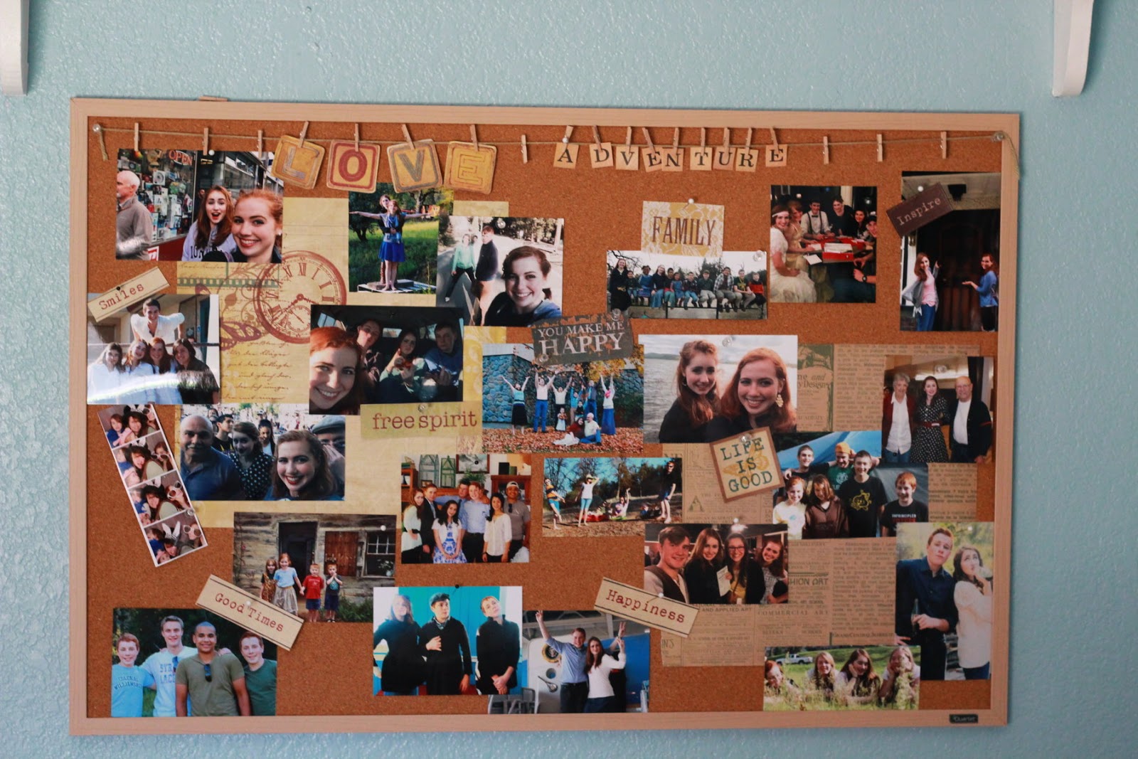 Vintage Bound: How to Make a Themed Bulletin Board