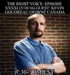 Canadian Nationalist Front: Kevin Goudreau on The Right Voice Radio