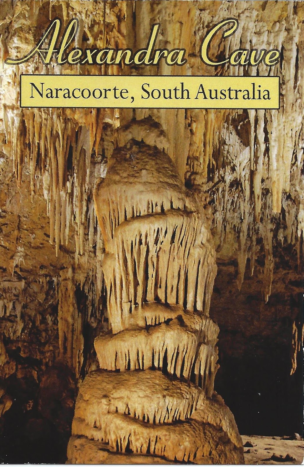 A Journey of Postcards: Alexandra Cave - Naracoorte | Australia