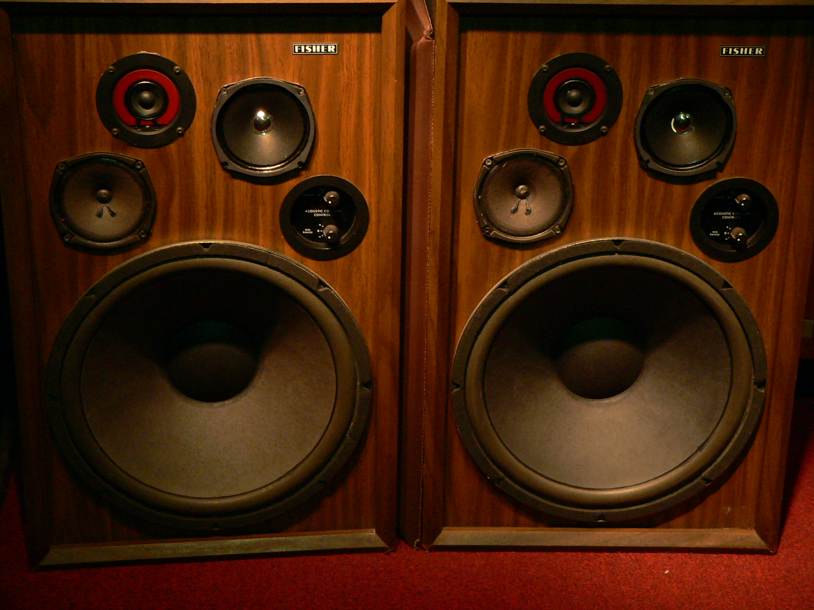 su-distribuidor audio hi-fi and hi-end: BAFLES FISHER XP-95A MADE IN ...