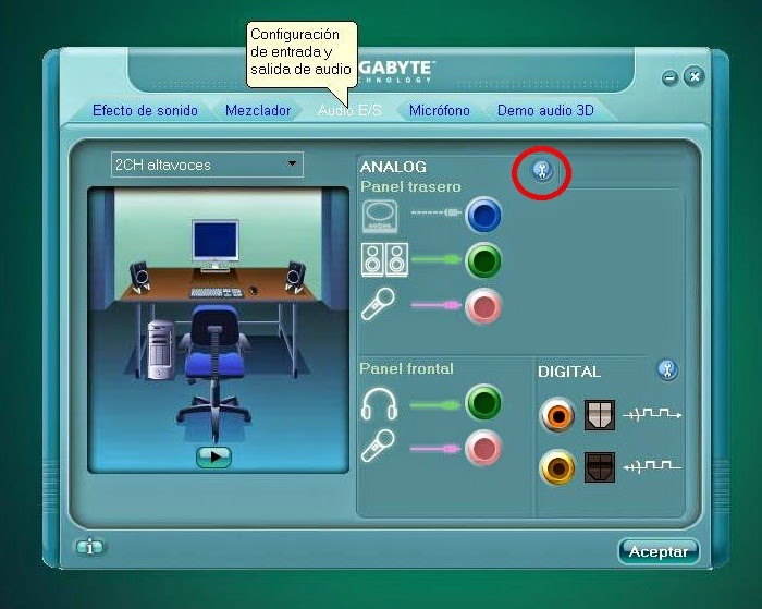 Habilitar panel frontal de Audio - Realtek | Diversion Ocio