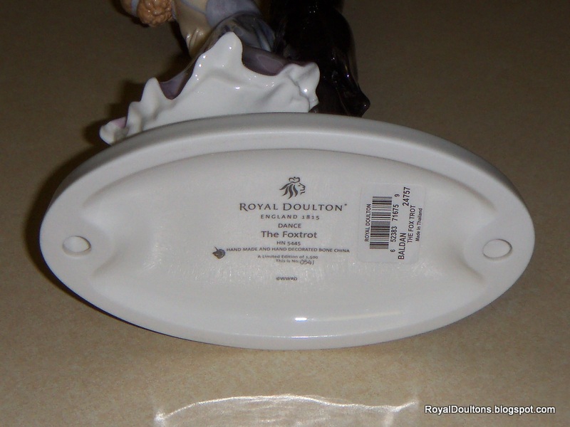 royaldoultons: The Foxtrot Royal Doulton Figurine HN 5445