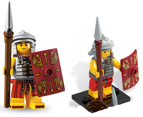 Legoreve: Minifigure Roman Soldier - Lego 8827