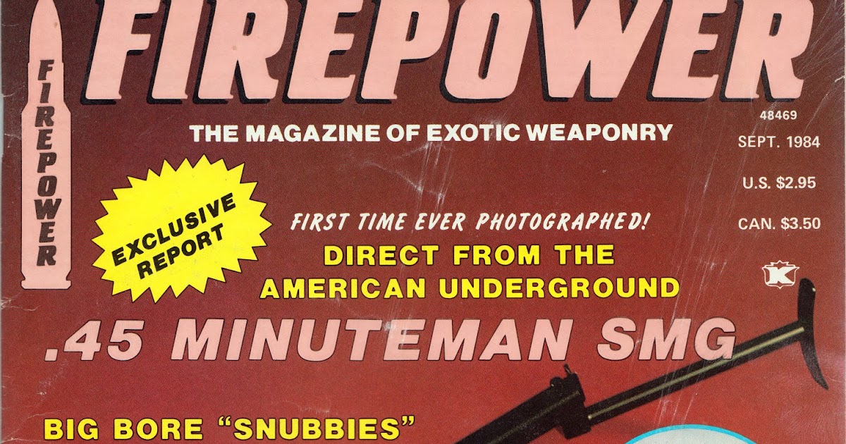 Arms of the 80's: Magazine Cover of the Day: Firepower Magazine ...