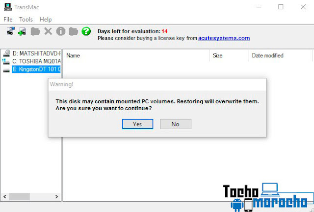 Crear USB booteable Mac OS desde Windows