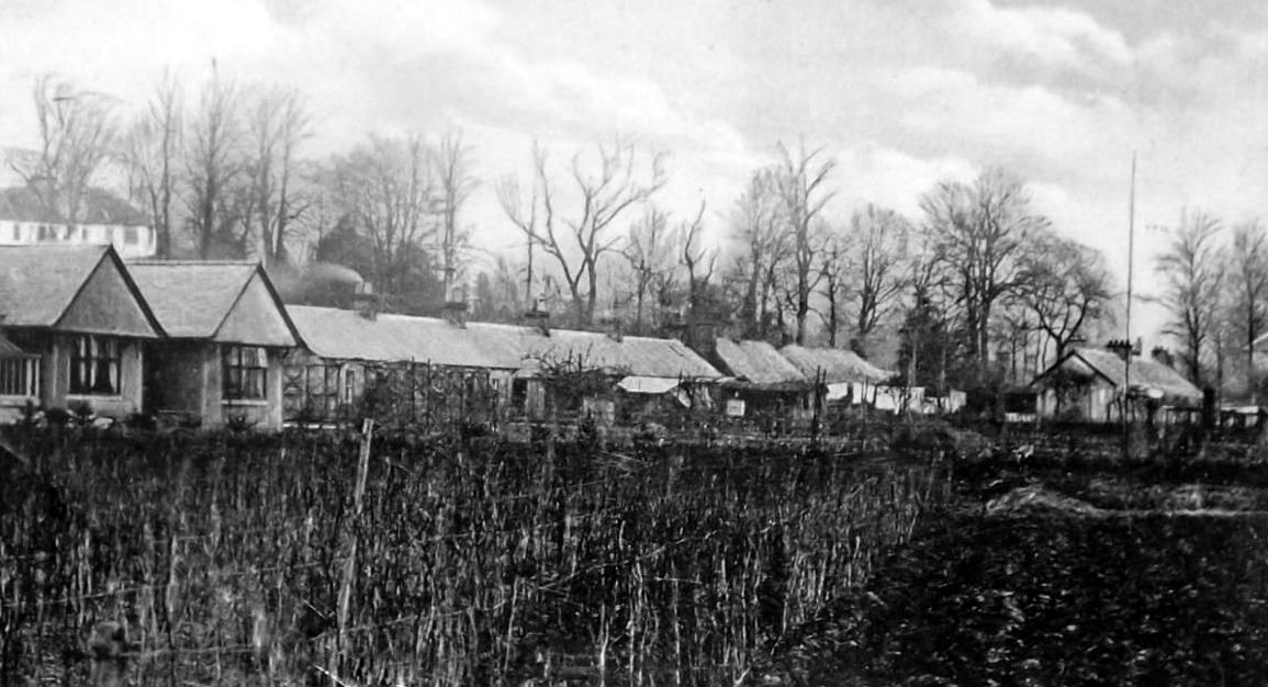 Tour Scotland: Old Photograph Bogside Coupar Angus Scotland