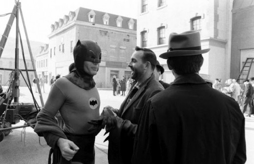Some Behind the Scenes Photos of Making the Film “Batman” in 1966 ...