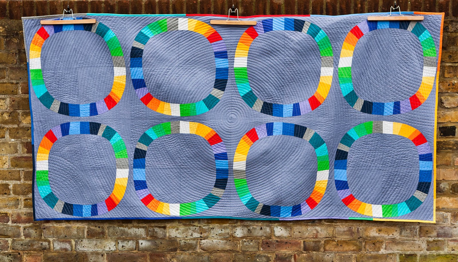 needles and lemons: A finished Single Girl quilt