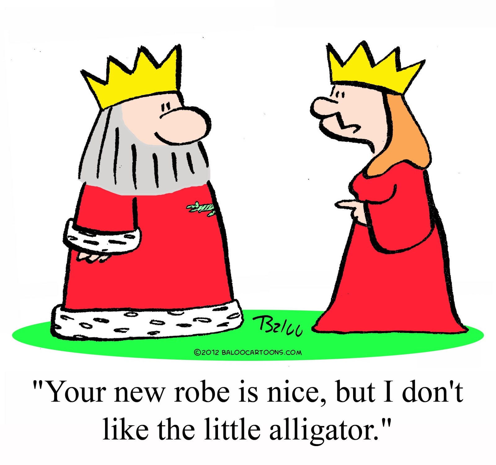 BALOO'S CARTOON BLOG: King and Queen cartoon