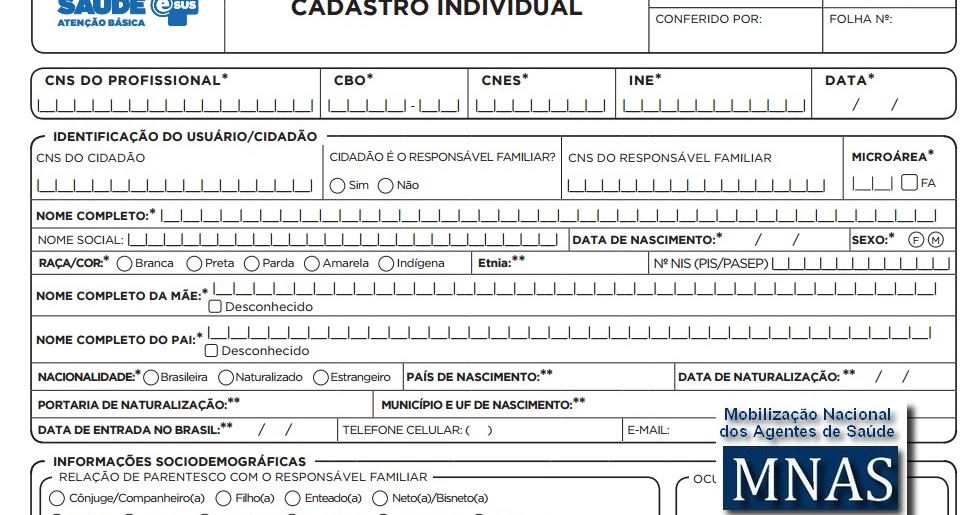 Novas Fichas do e-SUS versão 2.1 estão disponíveis no Jornal dos ...