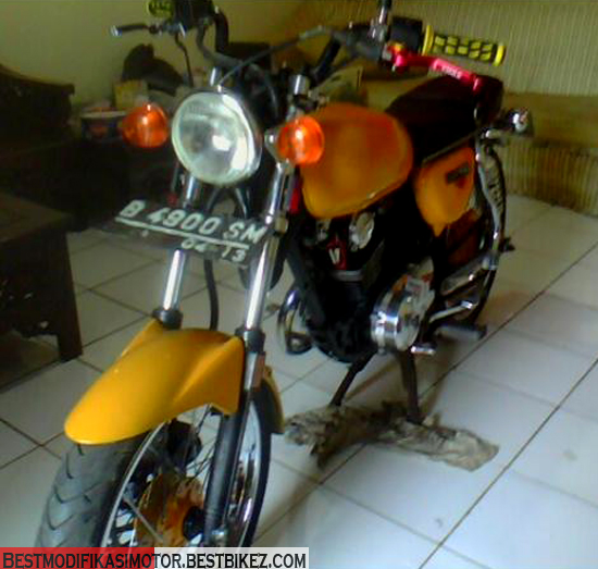 Modifikasi Honda GL Max 1994 Modif CB - Gambar Modifikasi Motor Terbaru