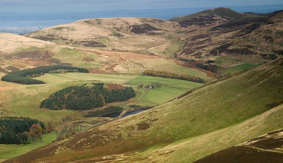 Around Scotland: PENTLAND HILLS FROM FLOTTERSTONE