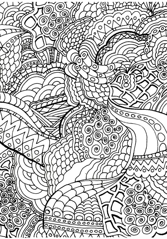 Coloring for adults: a modern trend ''Complex Patterns'' 9 Free downloads