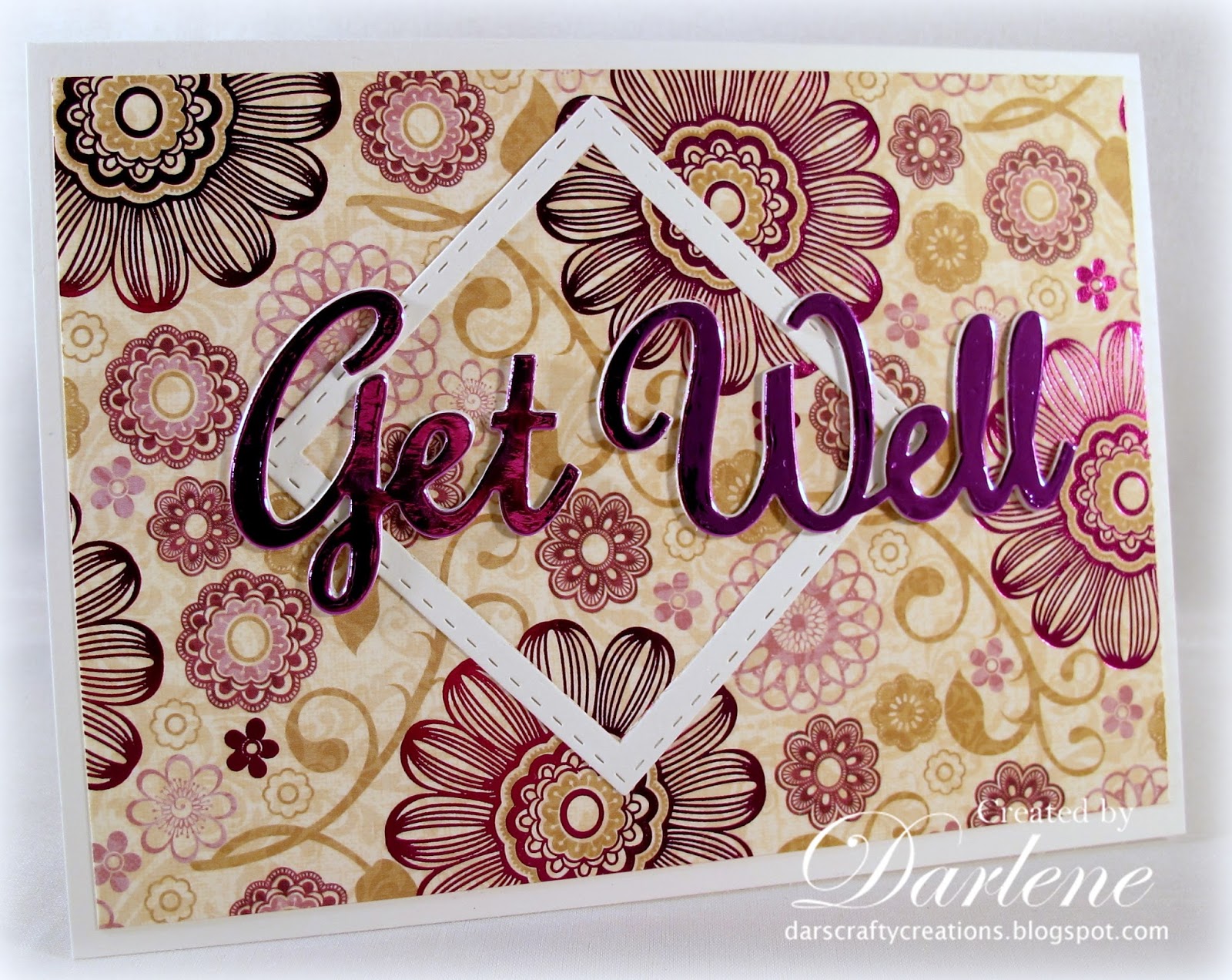 DAR'S CRAFTY CREATIONS: More Get Well Cards