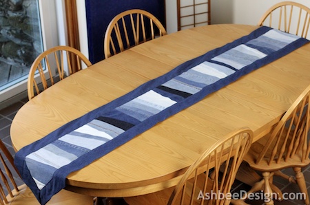 Ashbee Design: River of Jeans • Table Runner