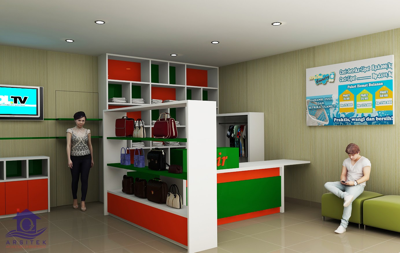 34 Gambar Desain Ruko Untuk Usaha 3D, Paling Trend!