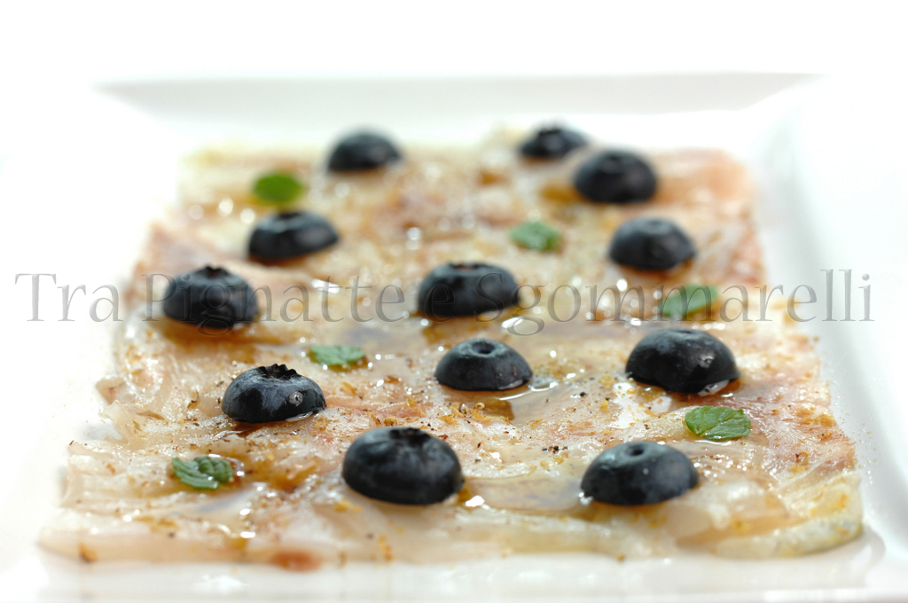 Tra Pignatte e Sgommarelli: Carpaccio di branzino, con liquerizia ...