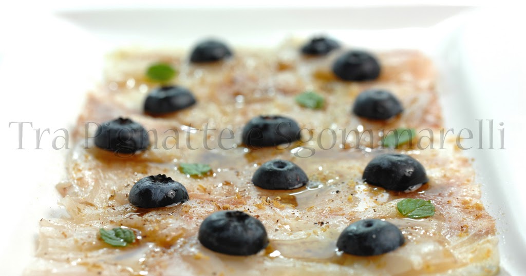 Tra Pignatte e Sgommarelli: Carpaccio di branzino, con liquerizia ...