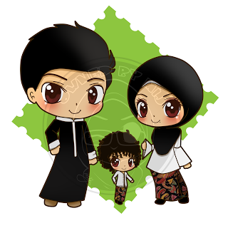 KasihkuAmani: Contest Doodle family Raya by Merahitujambu
