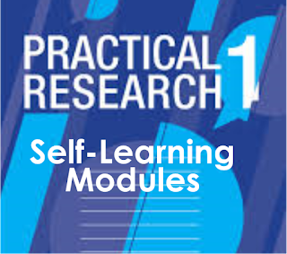 Practical Research 1 Self-Learning Modules