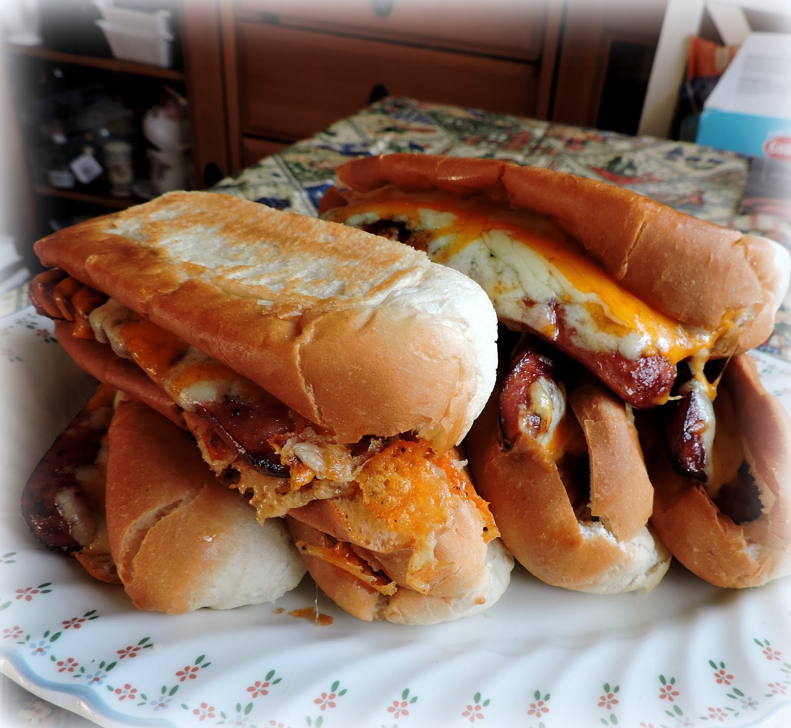 Grilled Cheese Dogs | The English Kitchen