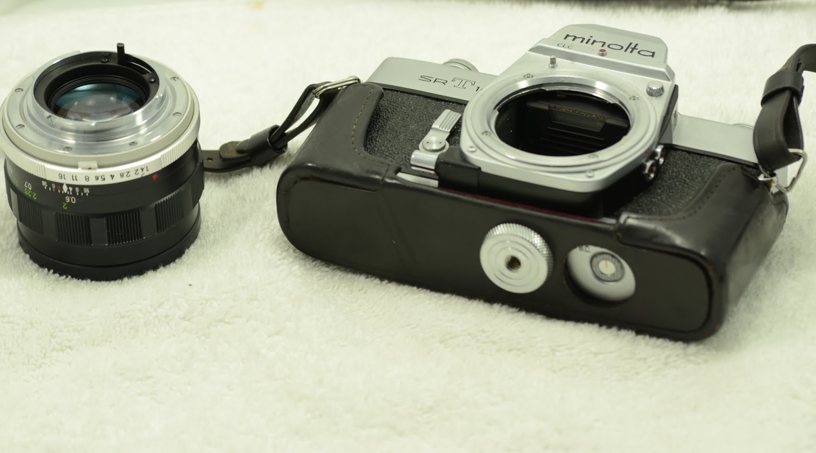 Vintage Camera House: Minolta SRT 101 with 58mm 1.4