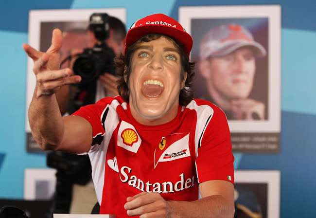 La mazmorra de Arthur: Retiran la estatua de cera de Fernando Alonso